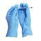 FDA approved medical blue examination powder free disposable nitrile gloves supplier